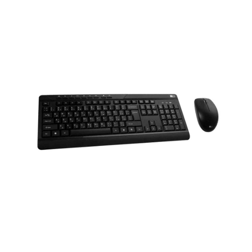 2B (KB443) Combo Keyboard and Mouse Wireless - Black – El Dabbah
