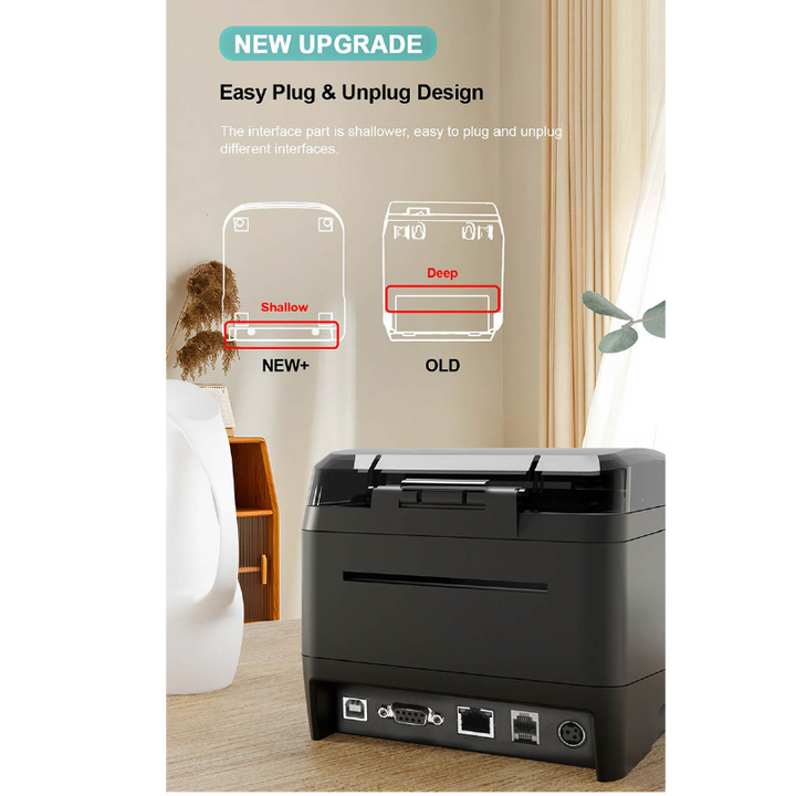 KD 310 3inch USB + Lan Thermal Barcode printer (NEW) – El Dabbah