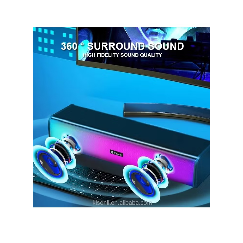 Kisonli I-630 Bluetooth Speaker Portable Wireless USB Sound Bar with B ...