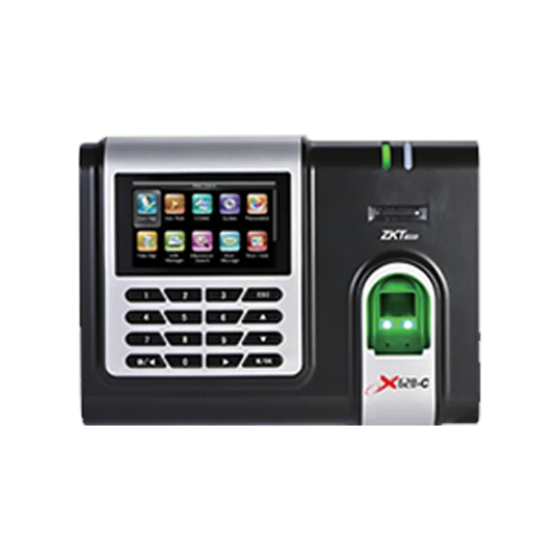 ZKTECO X-628-C Time Attendance Finger ID CARD Touch screen – El Dabbah