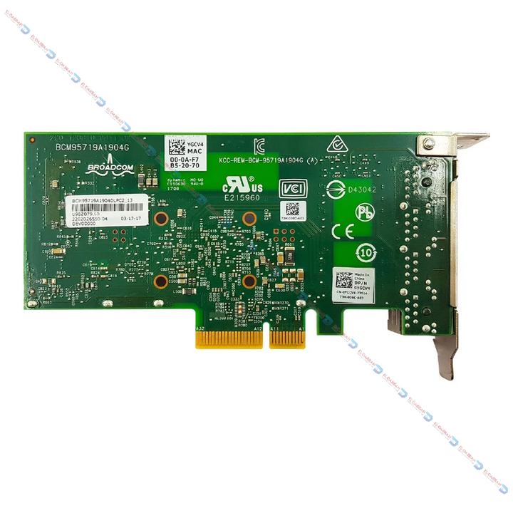 card lan pci 10/100/1000 /4port – El Dabbah